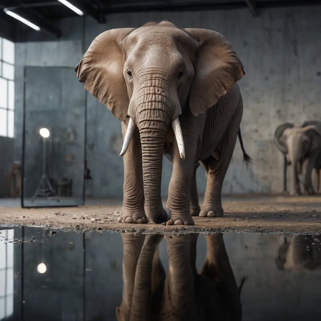 The Elephant Mirror Test: Insights into Cognition